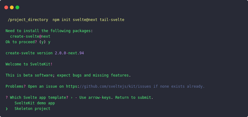 Install Tailwind CSS V3 In Svelte KIT