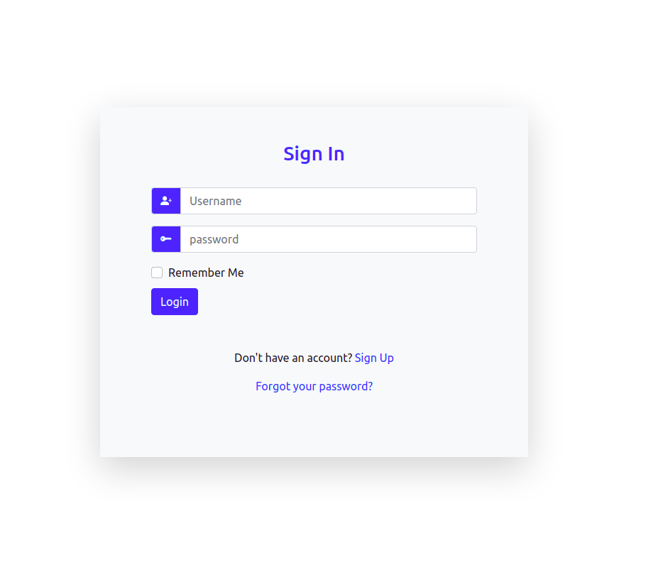 Bootstrap 5 Login Form Page Example Frontendshape Mdbootstrap react 