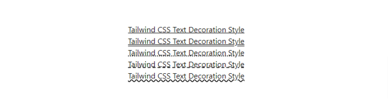 How to Use Text Decoration Style in Tailwind CSS - Larainfo