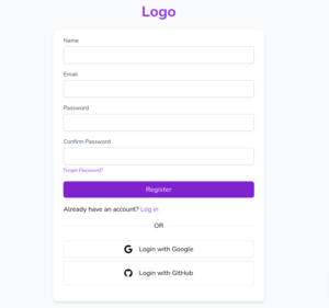 Create Registration Form in React Tailwind - Larainfo