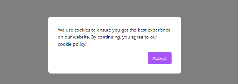 Create Cookie Consent Design UI Using Tailwind CSS - Larainfo