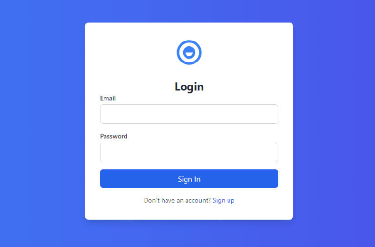 Tailwind CSS Simple Login Form Example - Larainfo