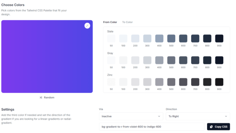 Tailwind Best Gradient Generator Tools - Larainfo